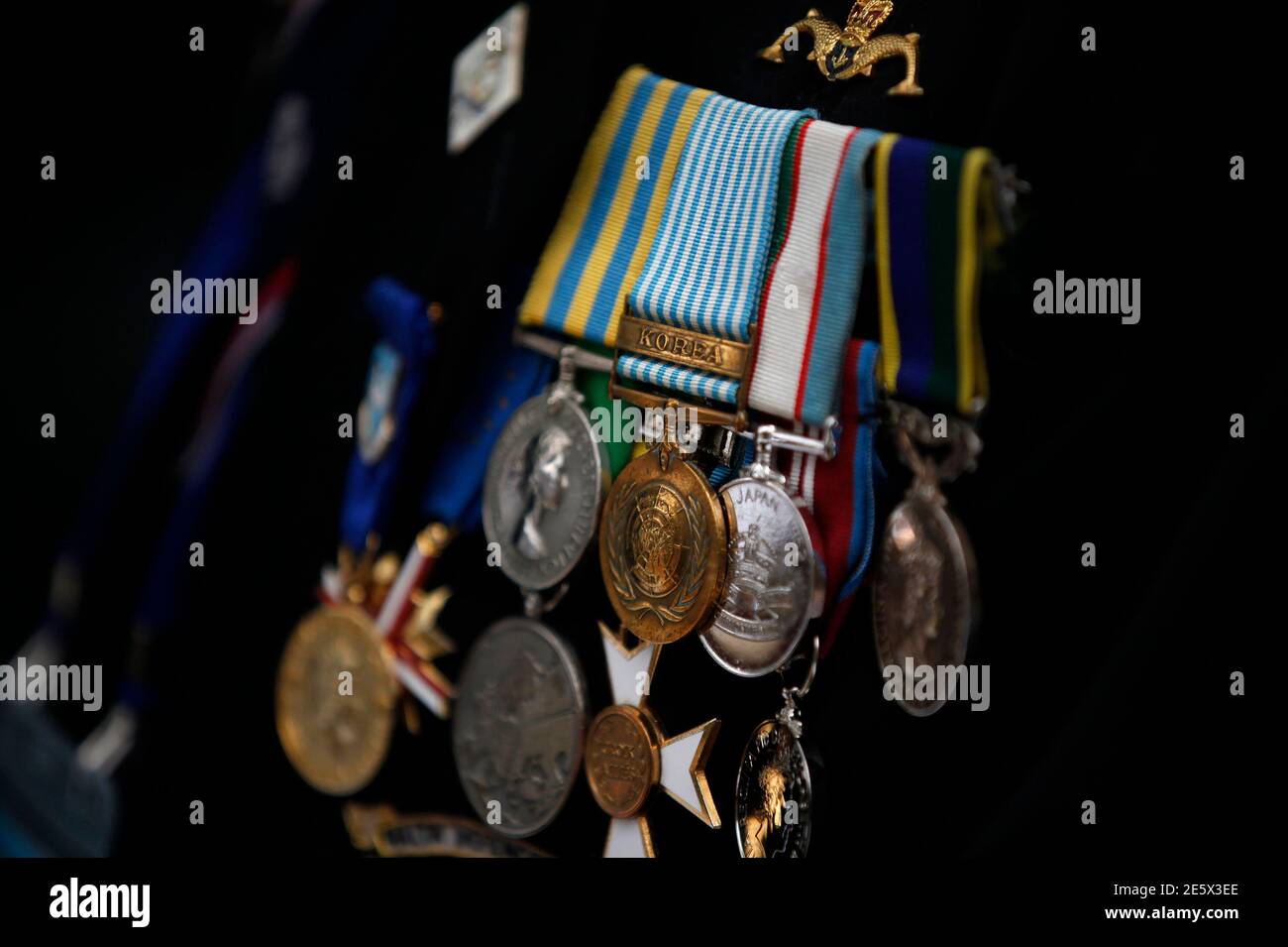 British Army Veterans Medal High Resolution Stock Photography and ...
