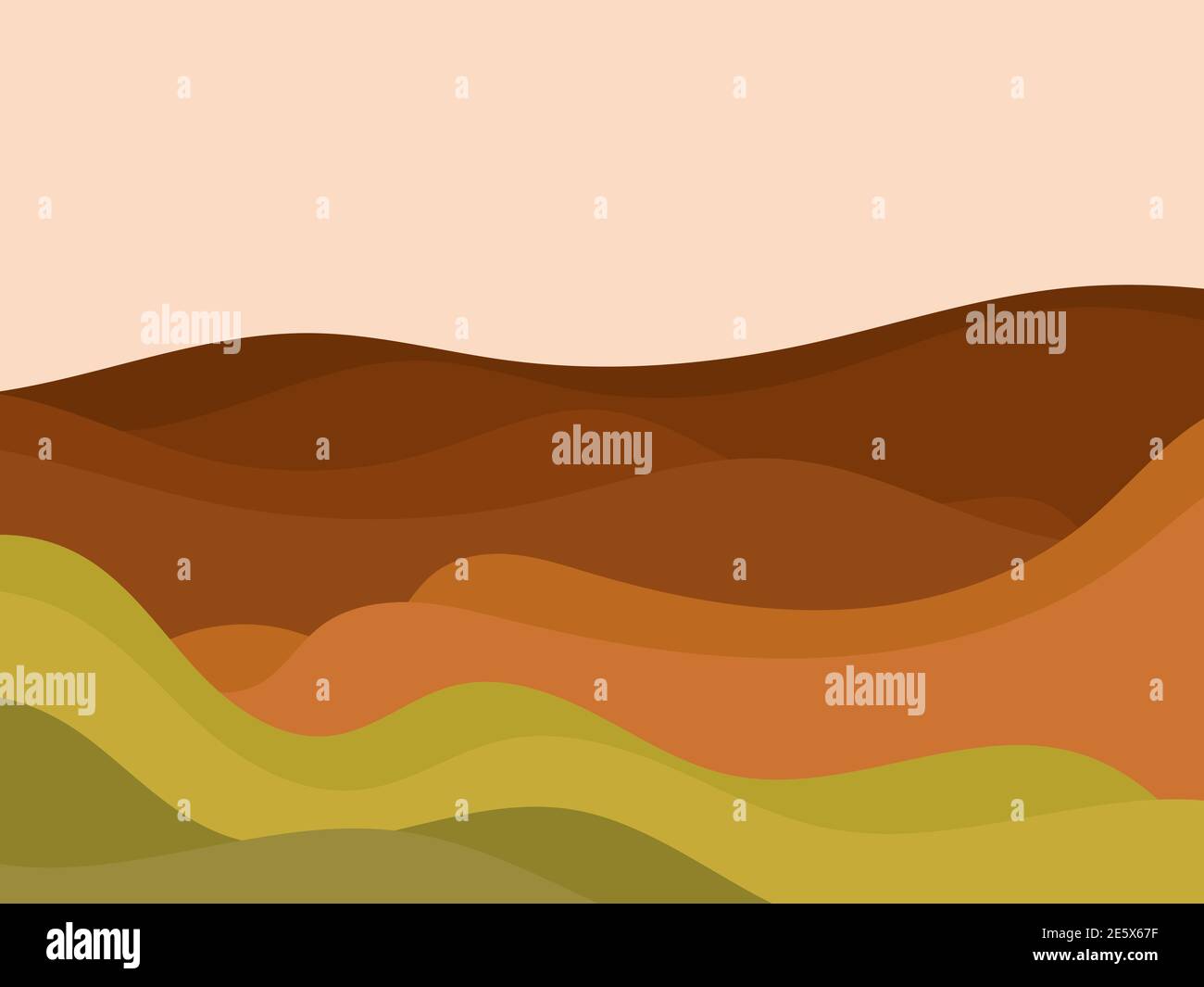 Mid terrain Stock Vector Images - Alamy