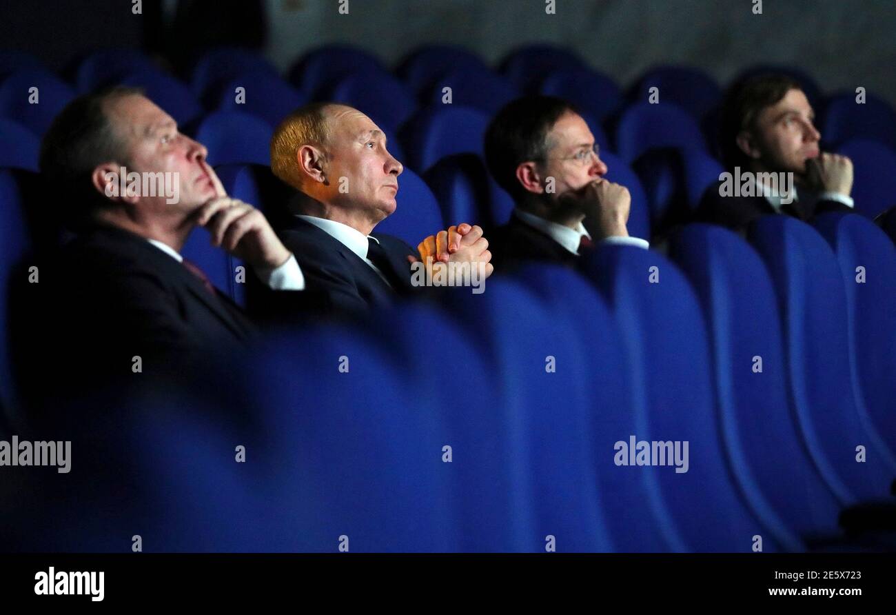 Moscow, Russia. 28th Jan, 2021. Russian President Vladimir Putin ...