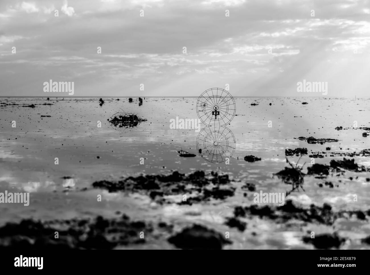 Snow sand background Black and White Stock Photos & Images - Alamy