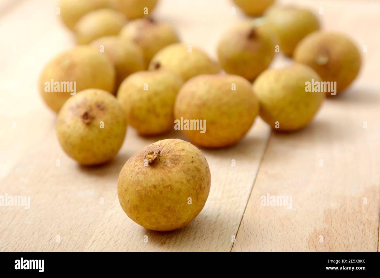 Longan fruit (Dimocarpus longan), Lengkeng. Asia Tropical fruit Stock ...