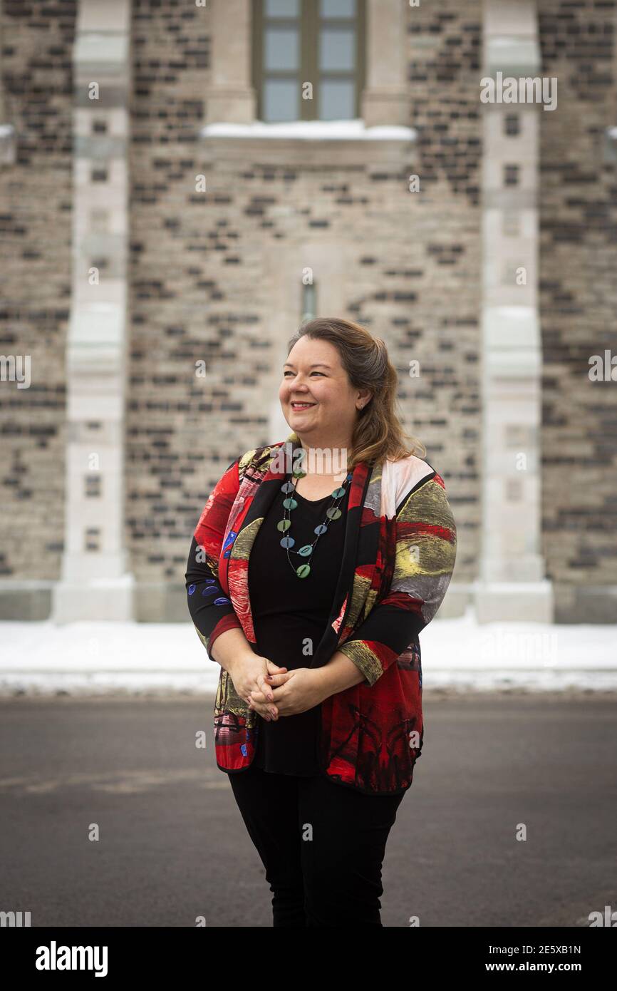 Historian Catherine Ferland, author of Les Biscuits Leclerc : Une ...