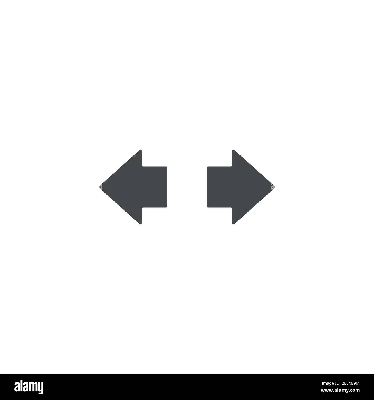 Flipping arrow Stock Vector Images - Alamy