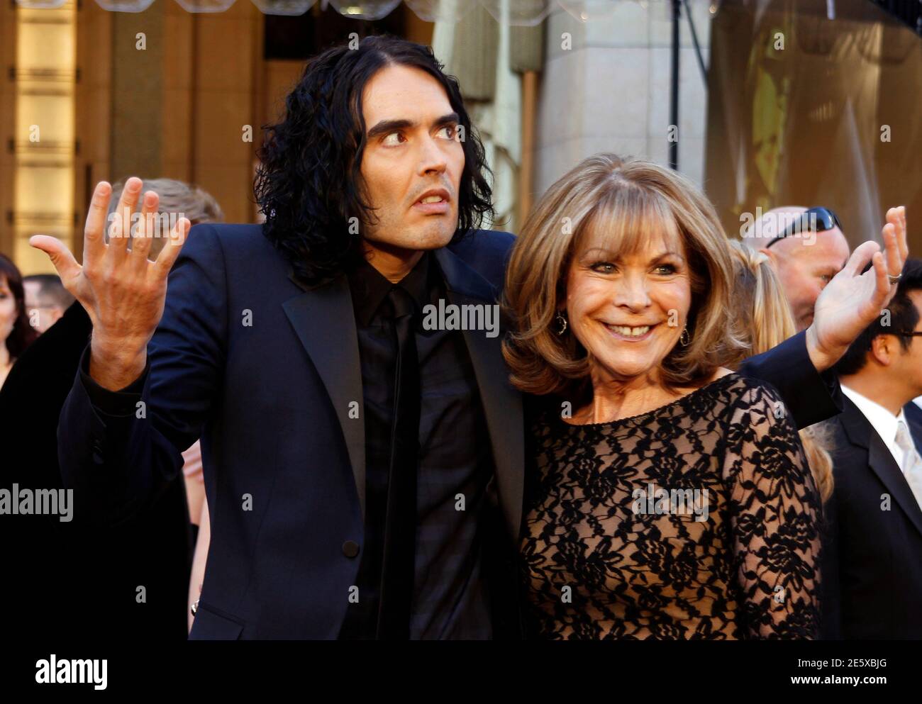 Russell brand mother barbara brand hi-res stock photography and images ...
