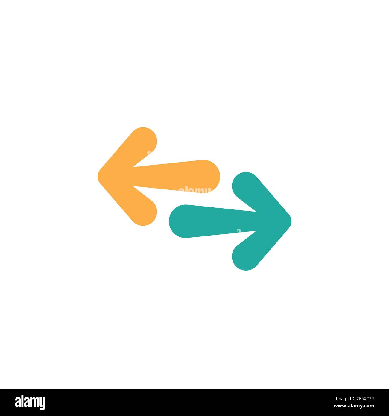 Flipping arrow Stock Vector Images - Alamy