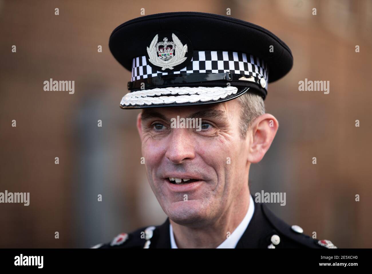 Chief constable charlie hall hi-res stock photography and images - Alamy