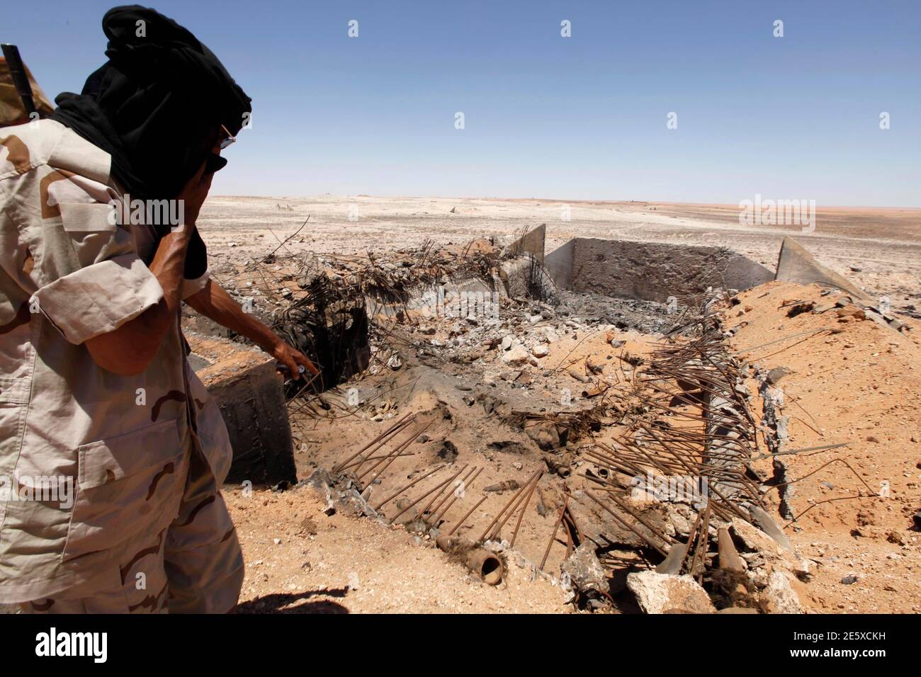 Gaddafi bunker hi-res stock photography and images - Alamy