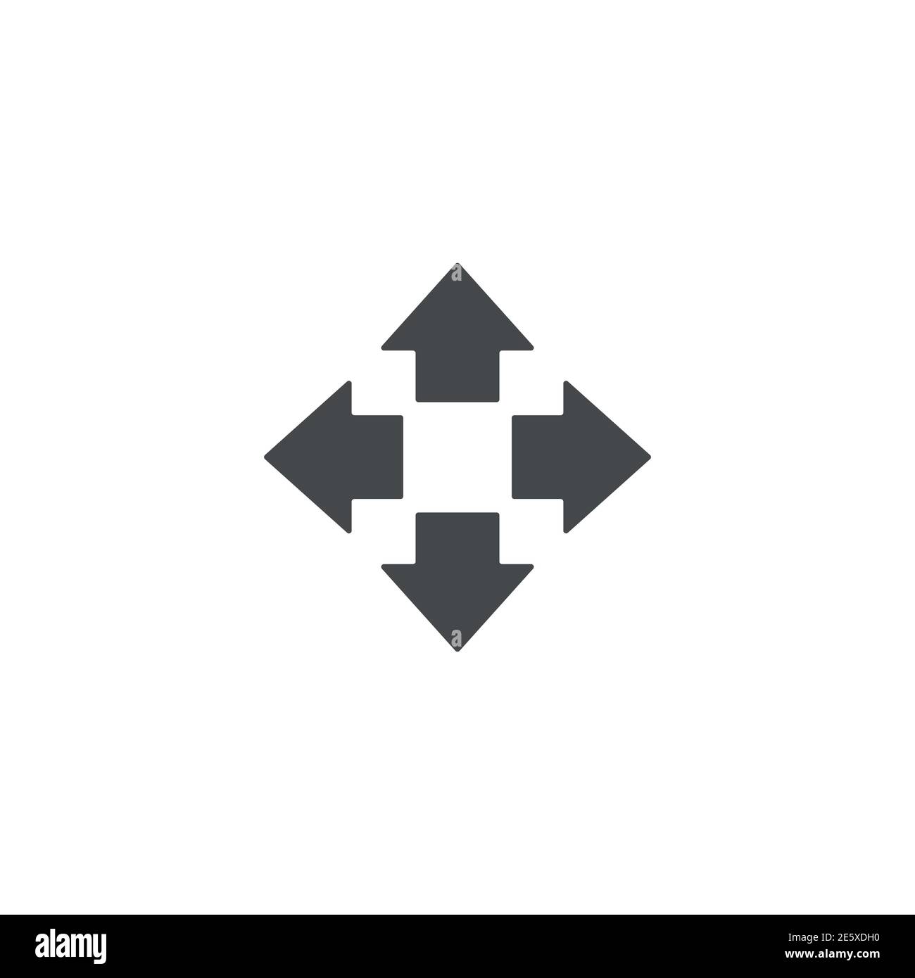 four black arrows point out from the center. Expand Arrows icon ...