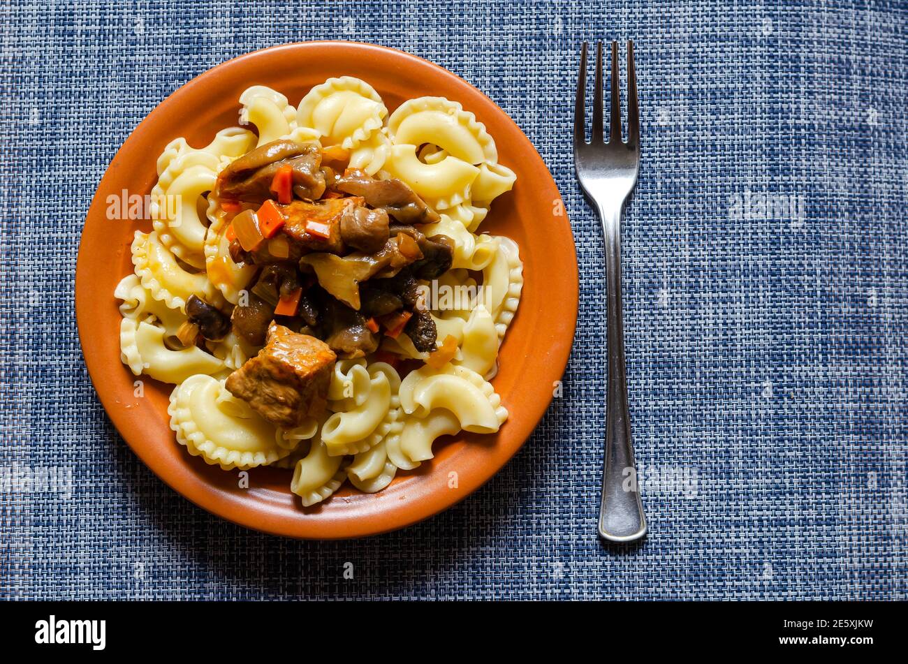 Traditional Mediterranean food, Italian cuisine concept. Serving of ...