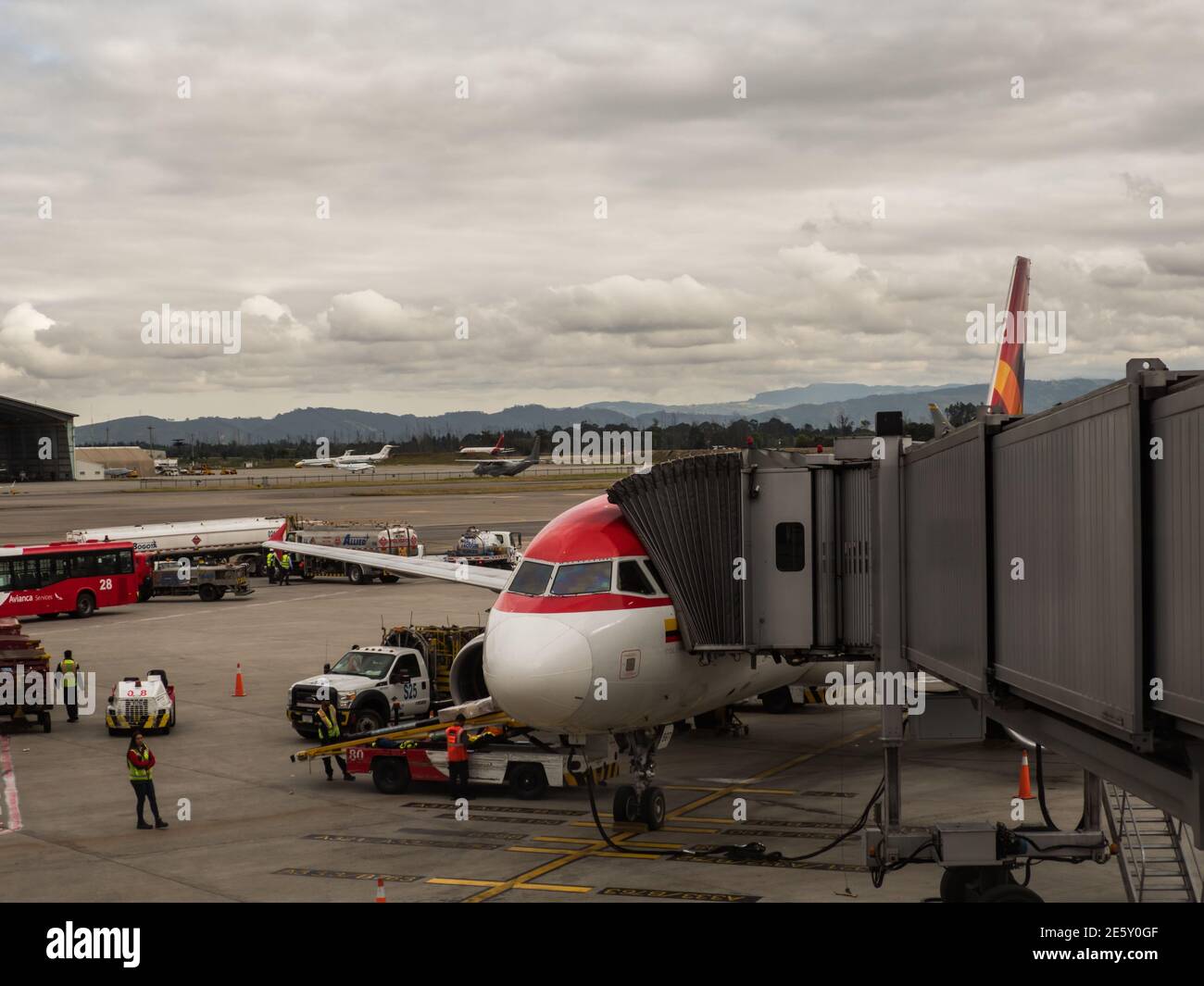 Bogota, Colombia - September, 2019: Airplane of airline Avianca and ...