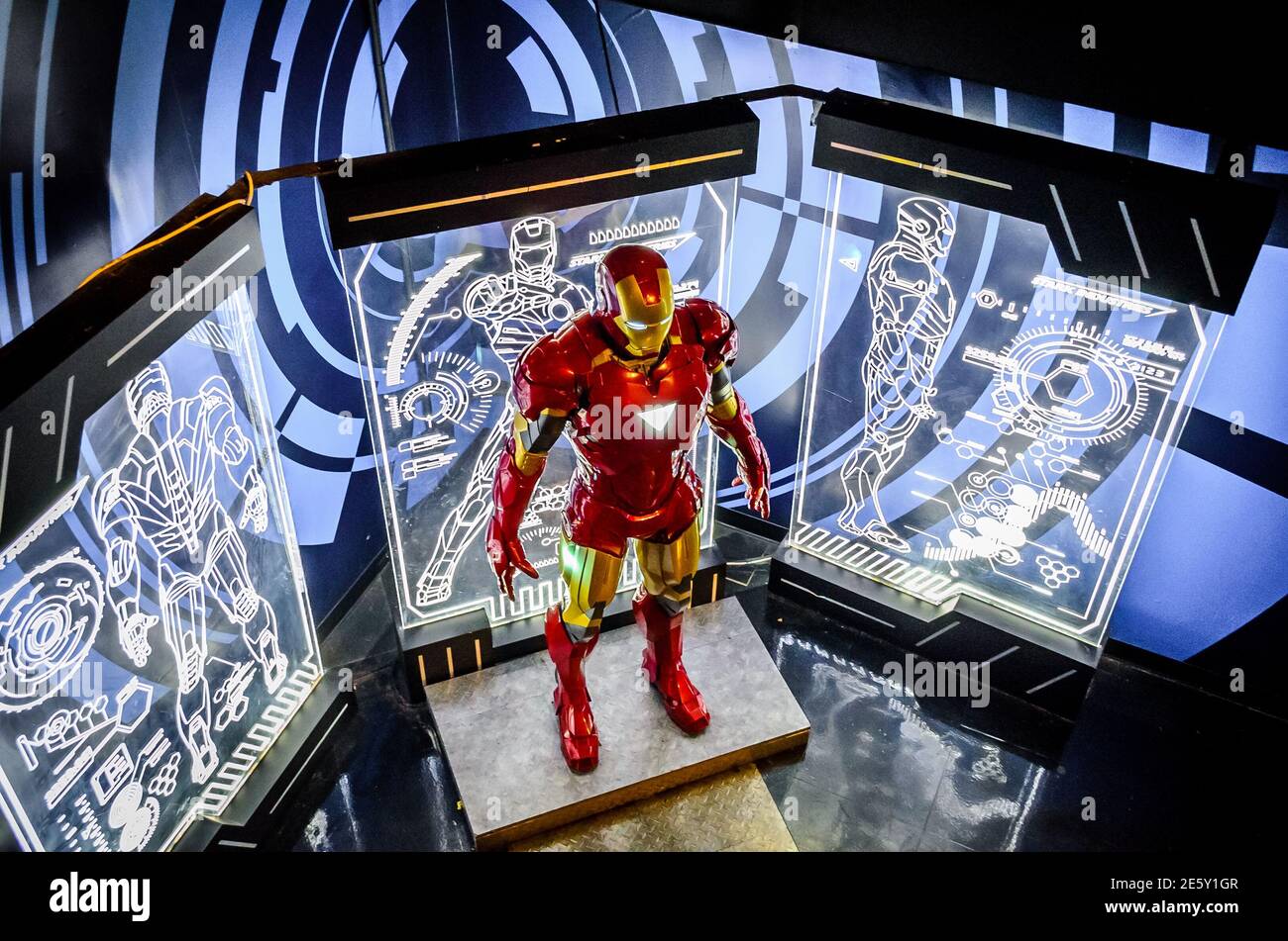 Madame Tussauds Iron Man. American Superhero from Marvel Universe ...