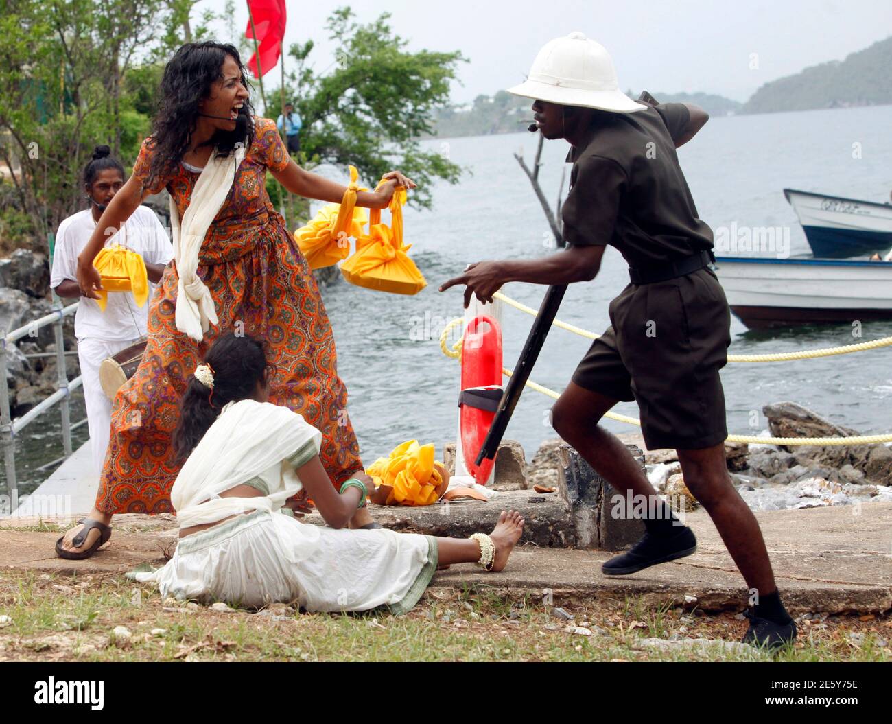 Indian indentured labourers hi-res stock photography and images - Alamy