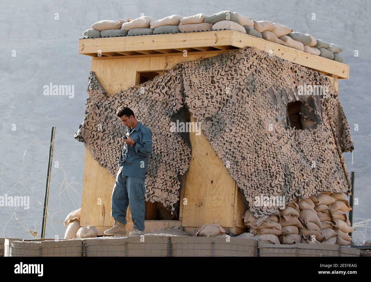 Military base checkpoint hi-res stock photography and images - Alamy