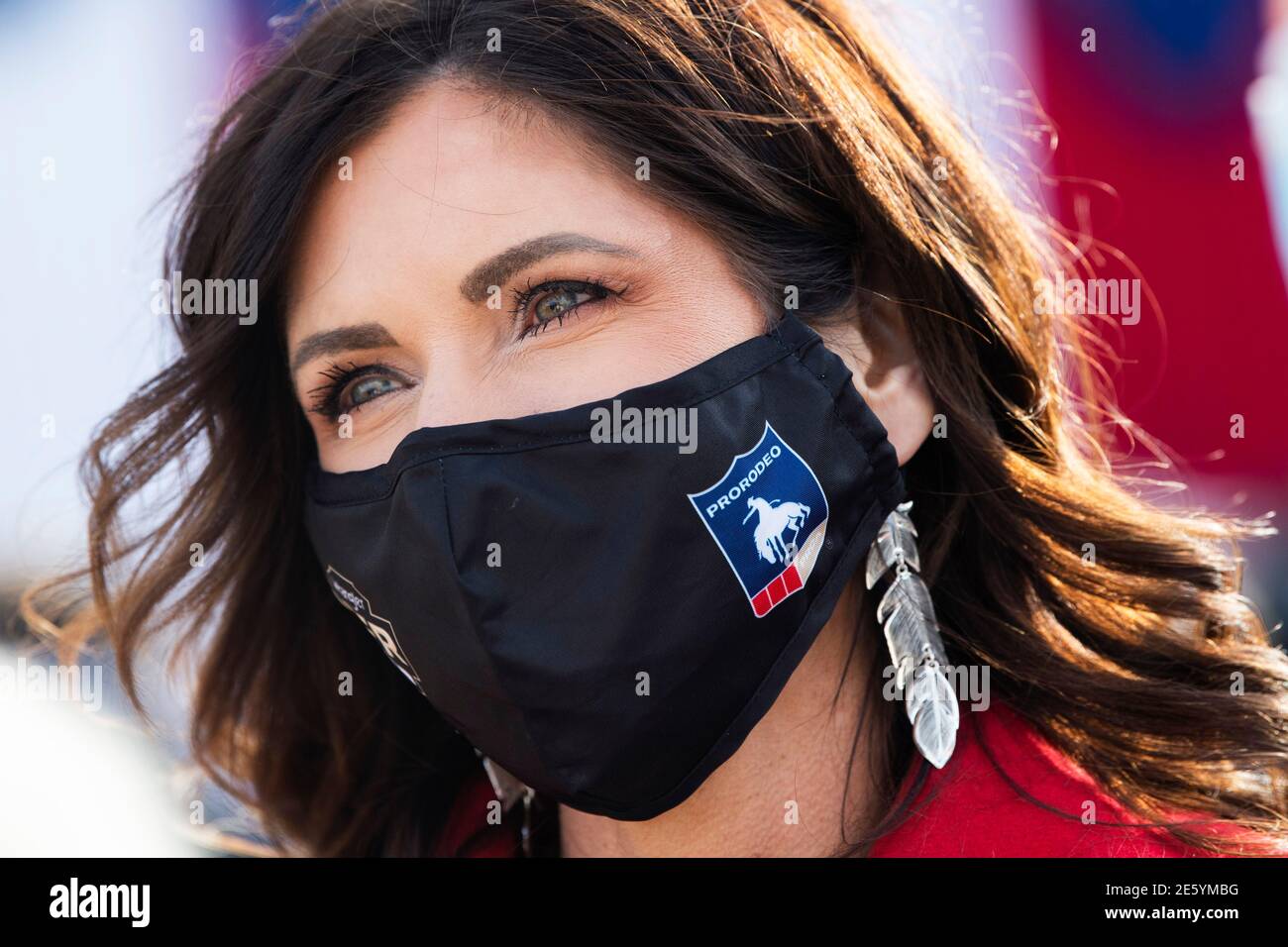 UNITED STATES - JANUARY 20: South Dakota Gov. Kristi Noem attends the ...
