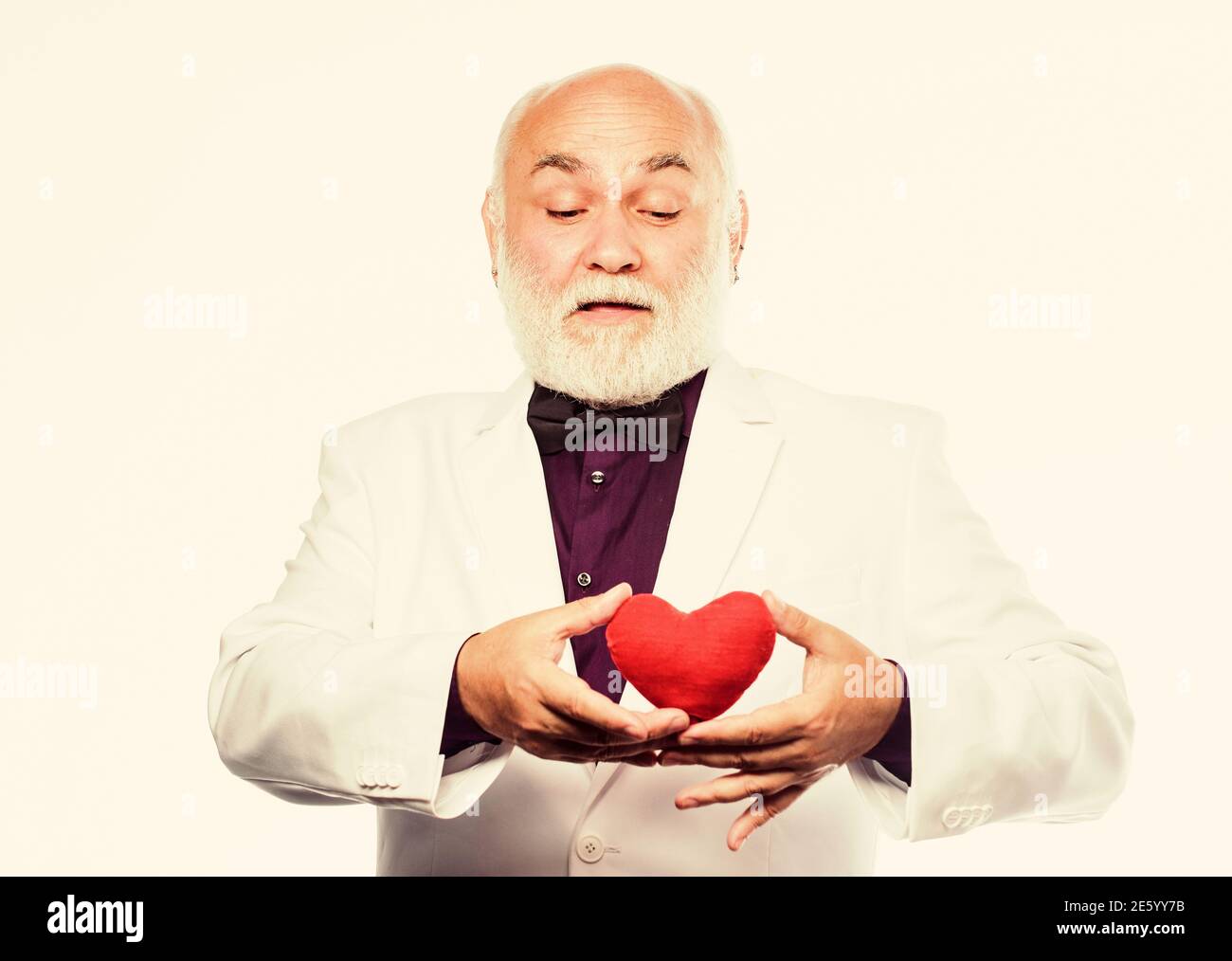 Bearded businessman heart failure hi-res stock photography and images ...