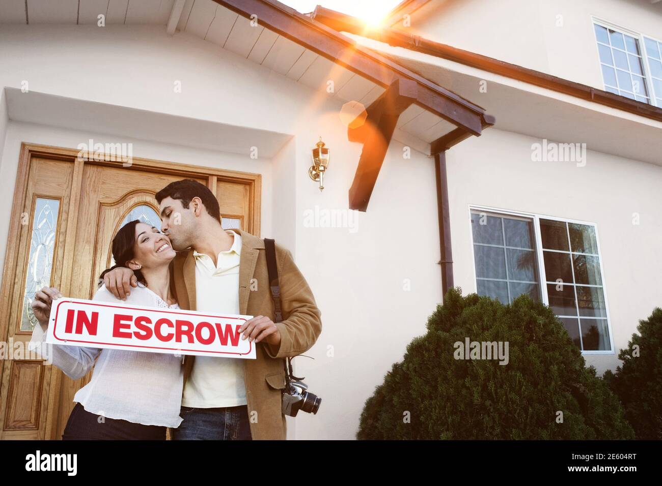 Portrait of Happy Home owners Stock Photo - Alamy