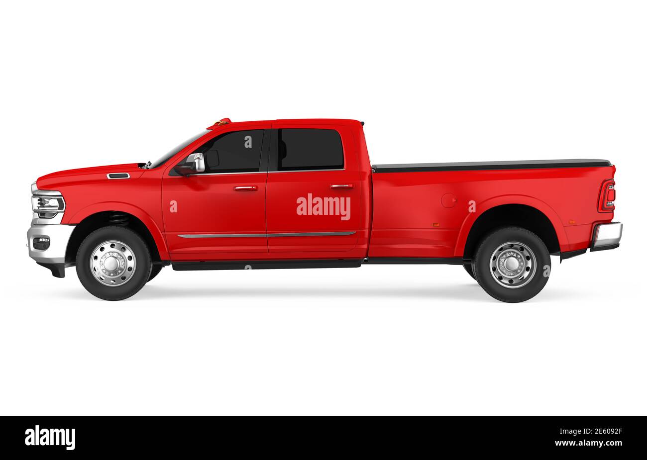 Red american truck Cut Out Stock Images & Pictures - Alamy