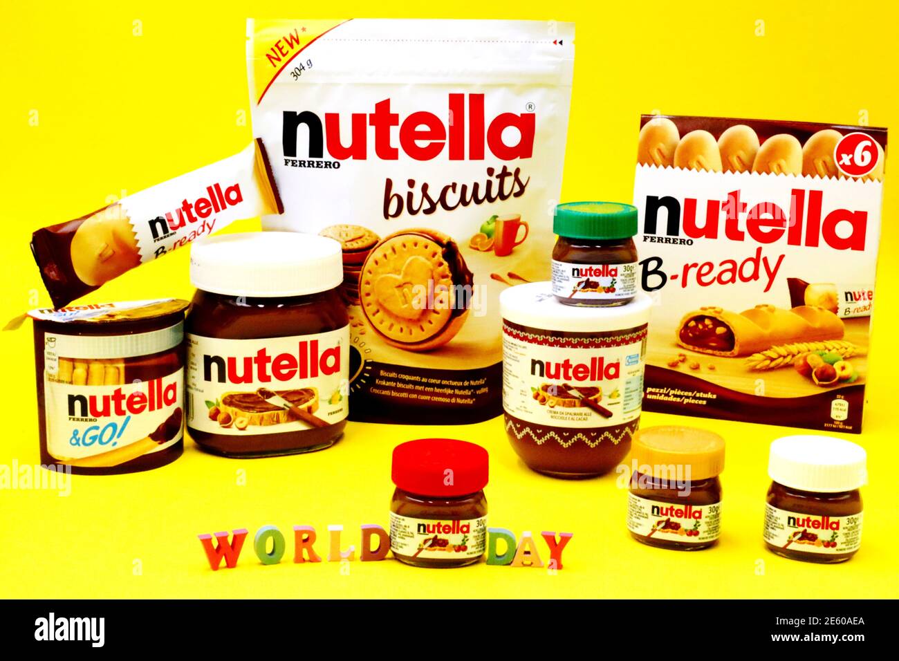 World NUTELLA Day, February 5 - NUTELLA, Hazelnut Spread with Cocoa is ...