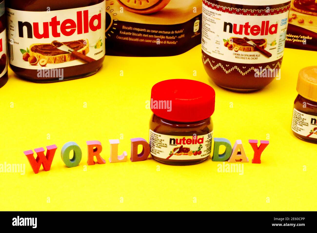 World nutella day hi-res stock photography and images - Alamy