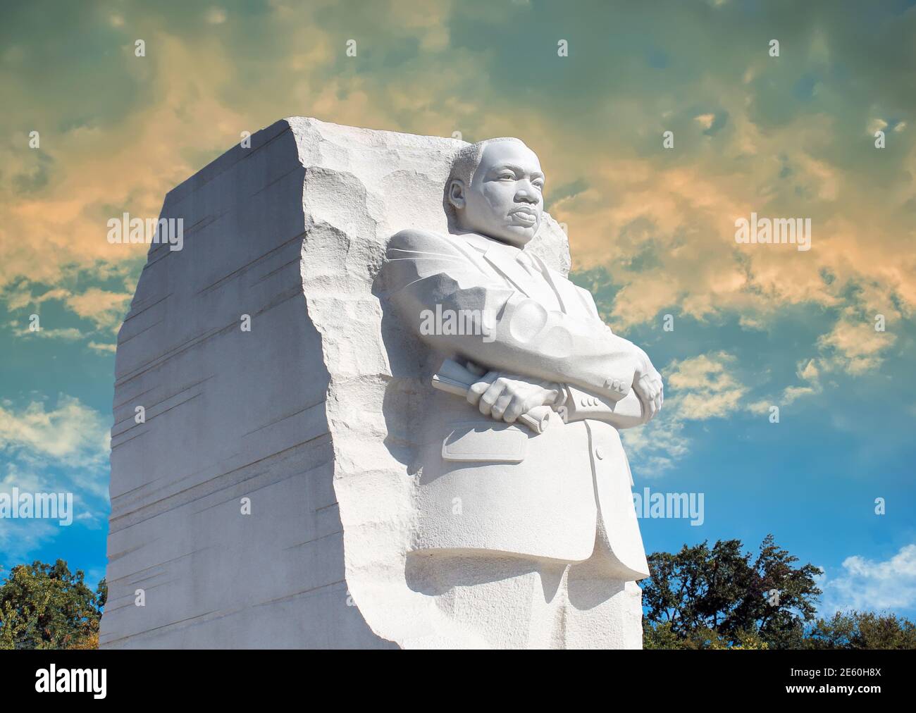 Martin Luther King Jr. Monument in Washington DC Stock Photo - Alamy