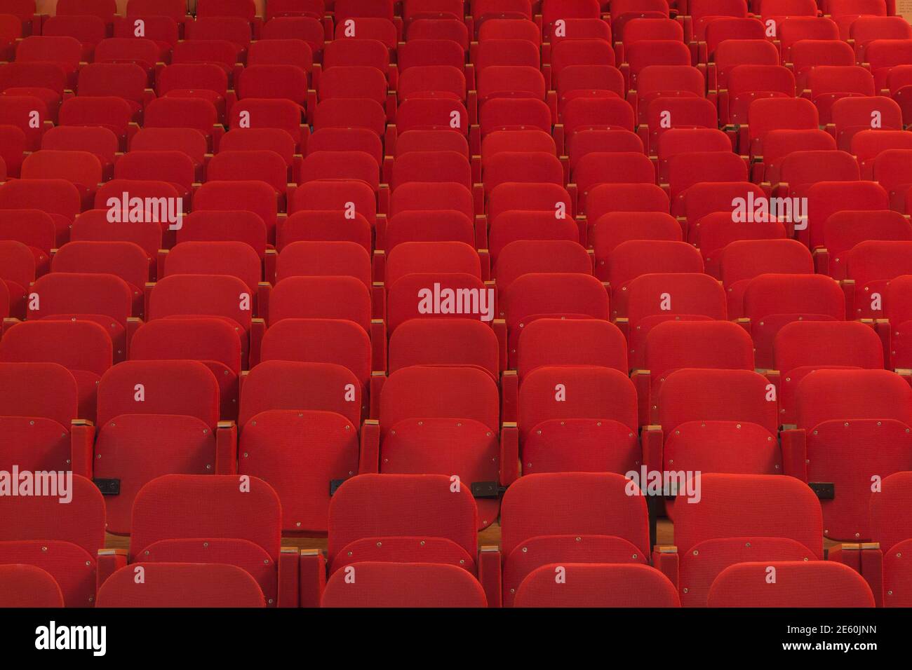 Interior view empty auditorium hi-res stock photography and images - Alamy