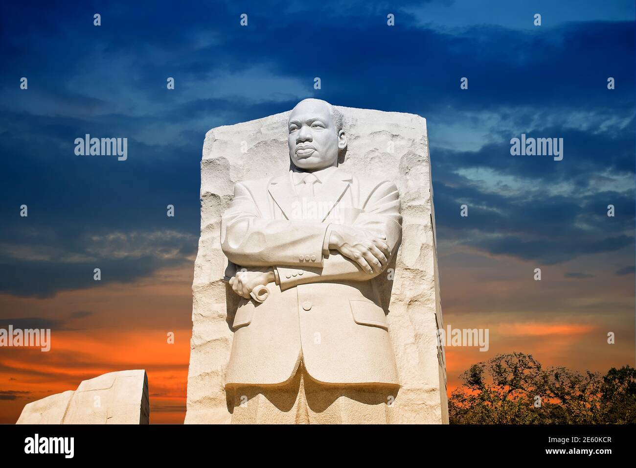 Martin Luther King Jr. Monument in Washington DC Stock Photo - Alamy