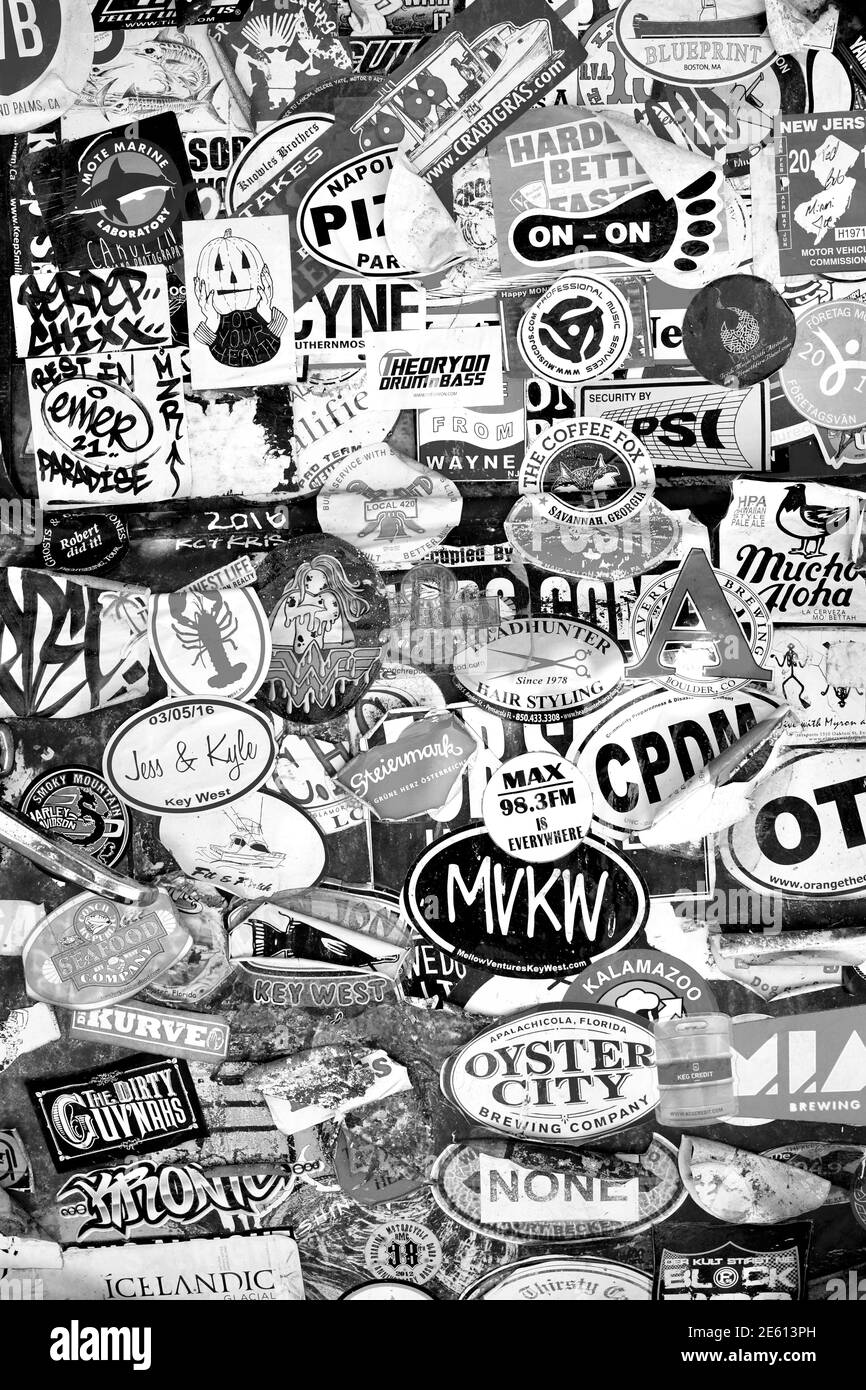 Bo's Fish Wagon in Key West, Florida, FL USA. Southern most point in ...