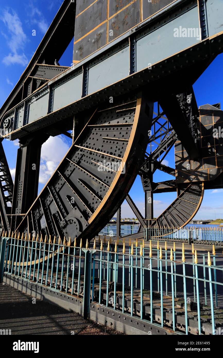 The Corporation Bridge, Grimsby town, Lincolnshire County, England The ...