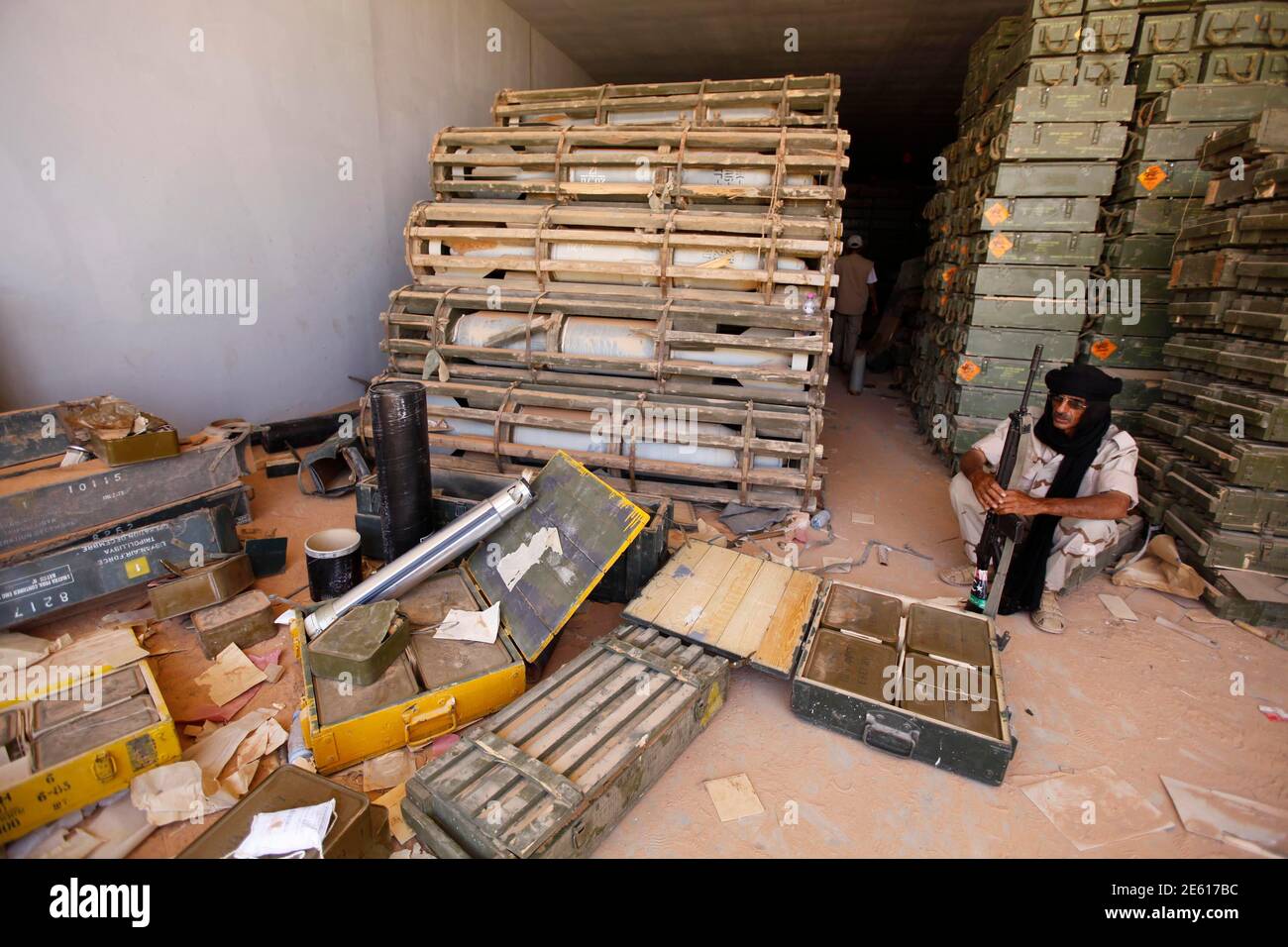 Gaddafi bunker hi-res stock photography and images - Alamy