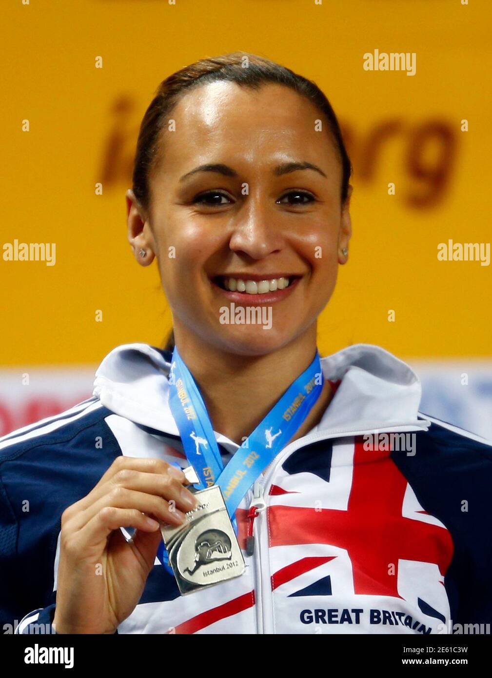 Jessica ennis 2012 world indoor silver hi-res stock photography and ...