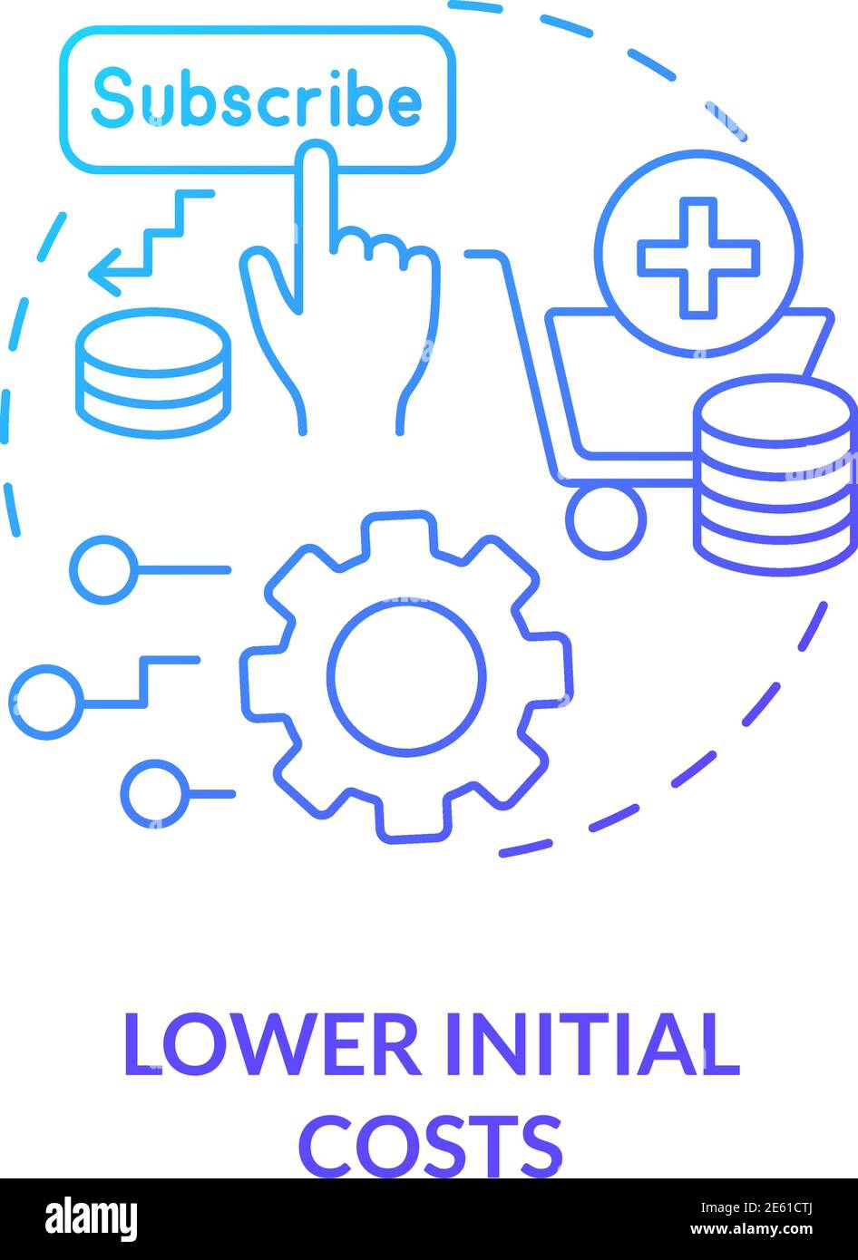 Lower initial costs concept icon Stock Vector Image & Art - Alamy Lower initial costs concept icon Stock Vector Image & Art - Alamy