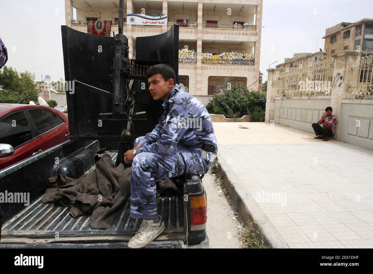 Aleppo police free syrian hi-res stock photography and images - Alamy