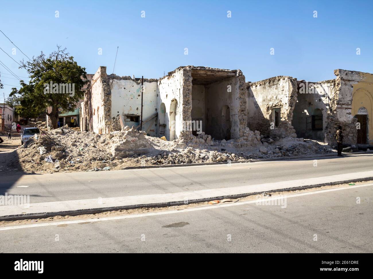 MOGADISHU, SOMALIA : View of Mogadishu, Mogadishu is the capital city ...