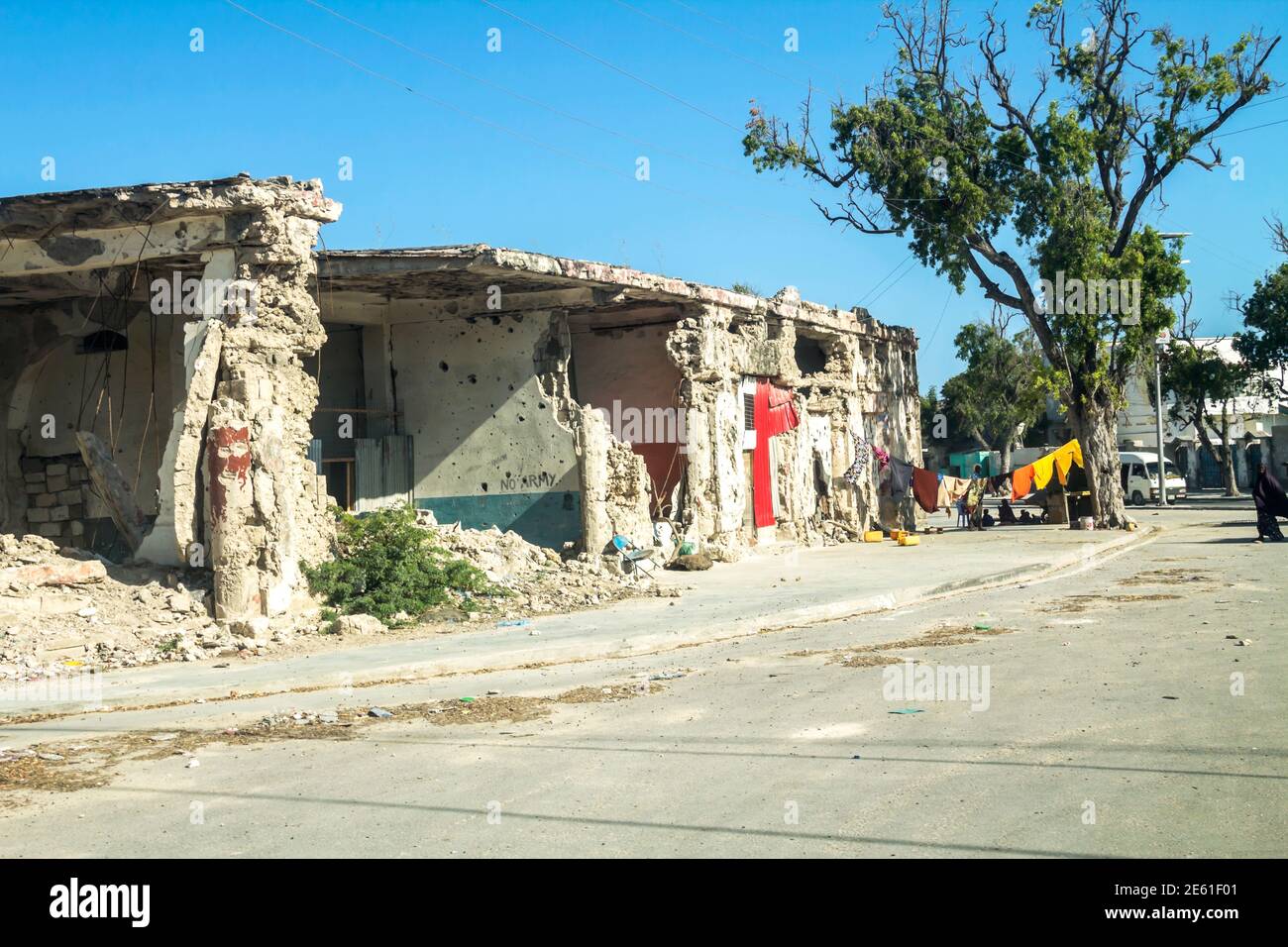 MOGADISHU, SOMALIA : View of Mogadishu, Mogadishu is the capital city ...