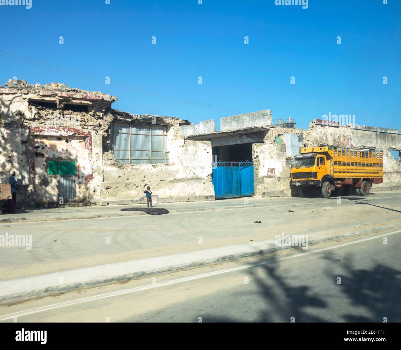 MOGADISHU, SOMALIA : View of Mogadishu, Mogadishu is the capital city ...