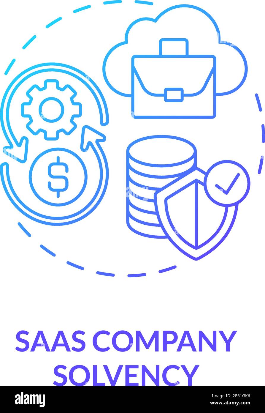 SaaS company solvency concept icon Stock Vector Image & Art - Alamy SaaS company solvency concept icon Stock Vector Image & Art - Alamy