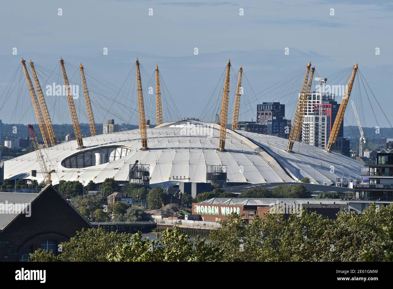 London O2 Dome Stock Photo - Alamy