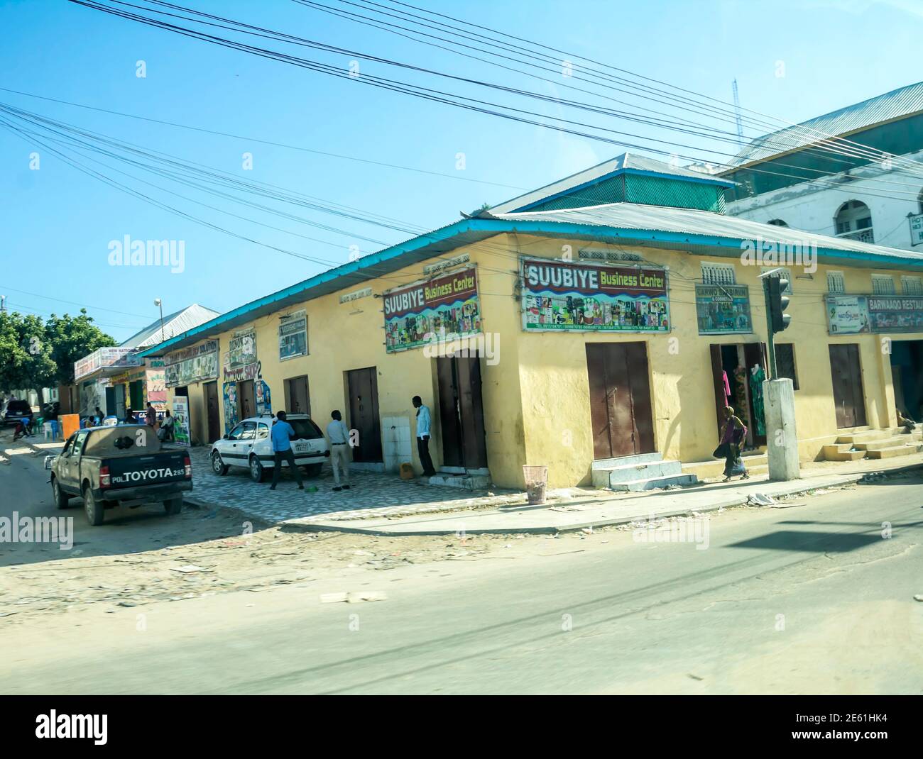 MOGADISHU, SOMALIA : View of Mogadishu, Mogadishu is the capital city ...