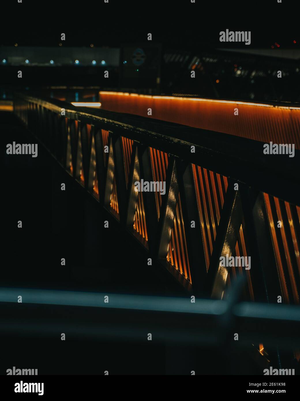 Illuminated handrails hi-res stock photography and images - Alamy