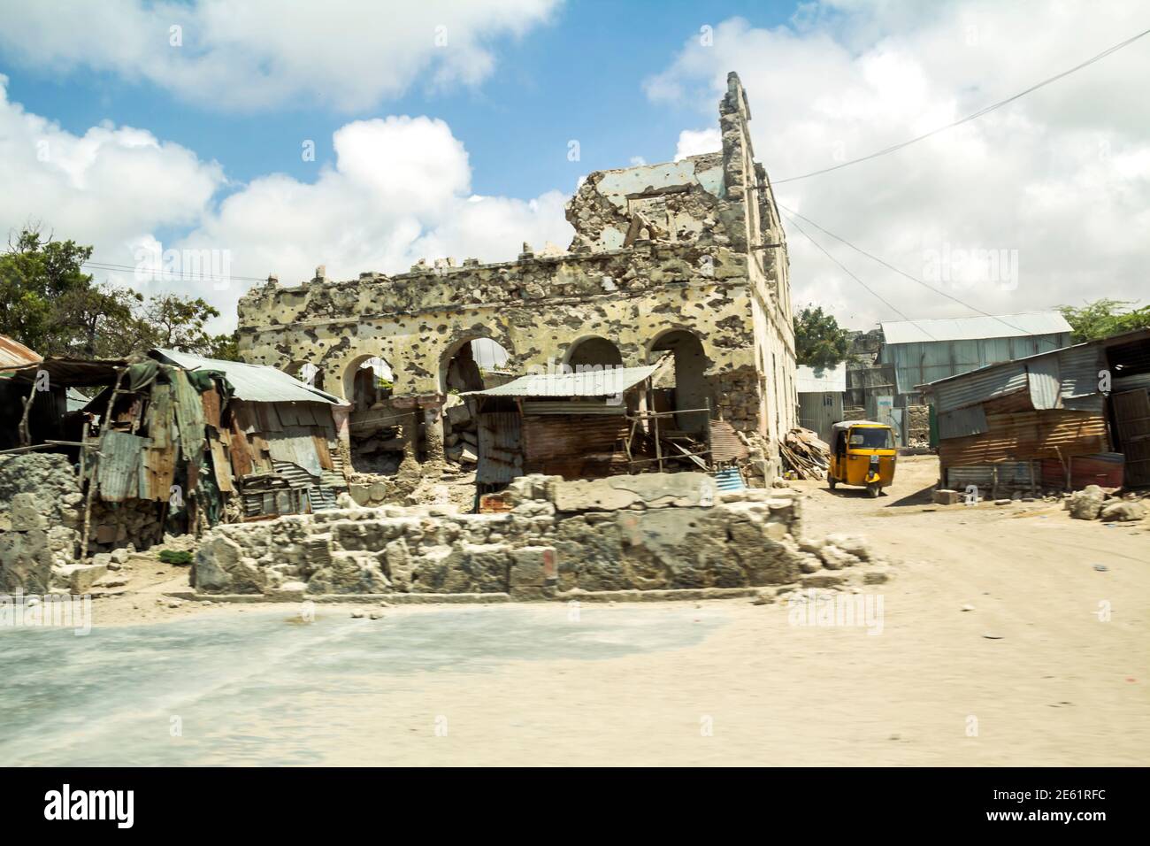 MOGADISHU, SOMALIA : View of Mogadishu, Mogadishu is the capital city ...