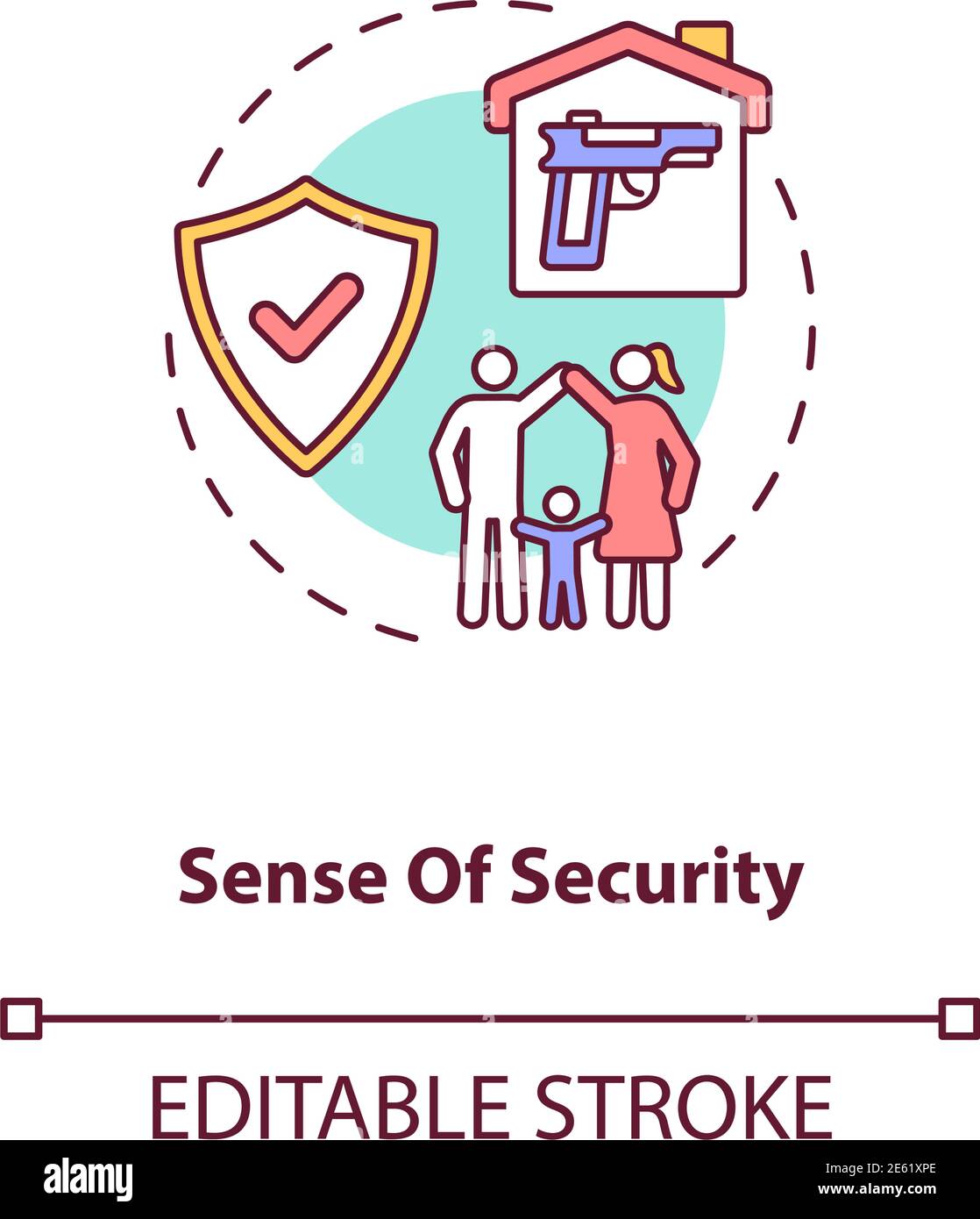 Civilian control line Stock Vector Images - Alamy