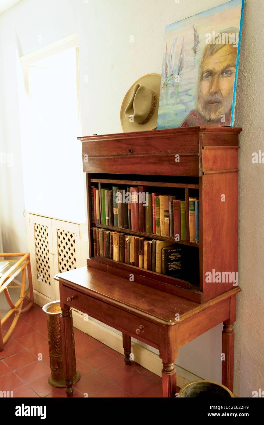 Ernest Hemingway House in Key West, Florida, FL USA. Southern most ...