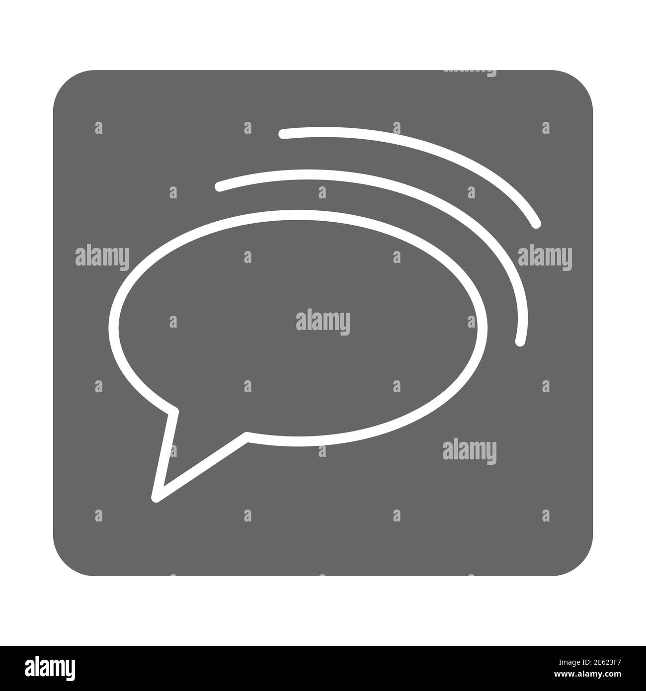 Chat message sign solid icon, Communication chat symbol, received mail ...