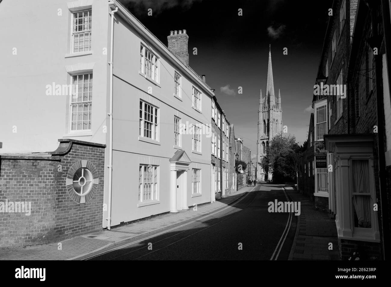 St James church, Louth town, East Lindsey, Lincolnshire, England; UK Stock Photo - Alamy