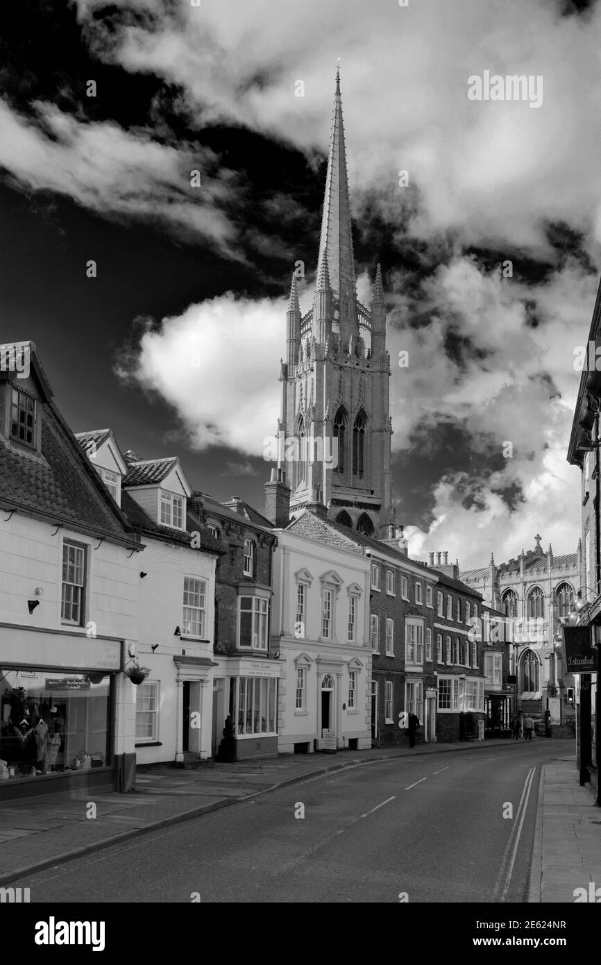 Louth lincolnshire uk Black and White Stock Photos & Images - Alamy