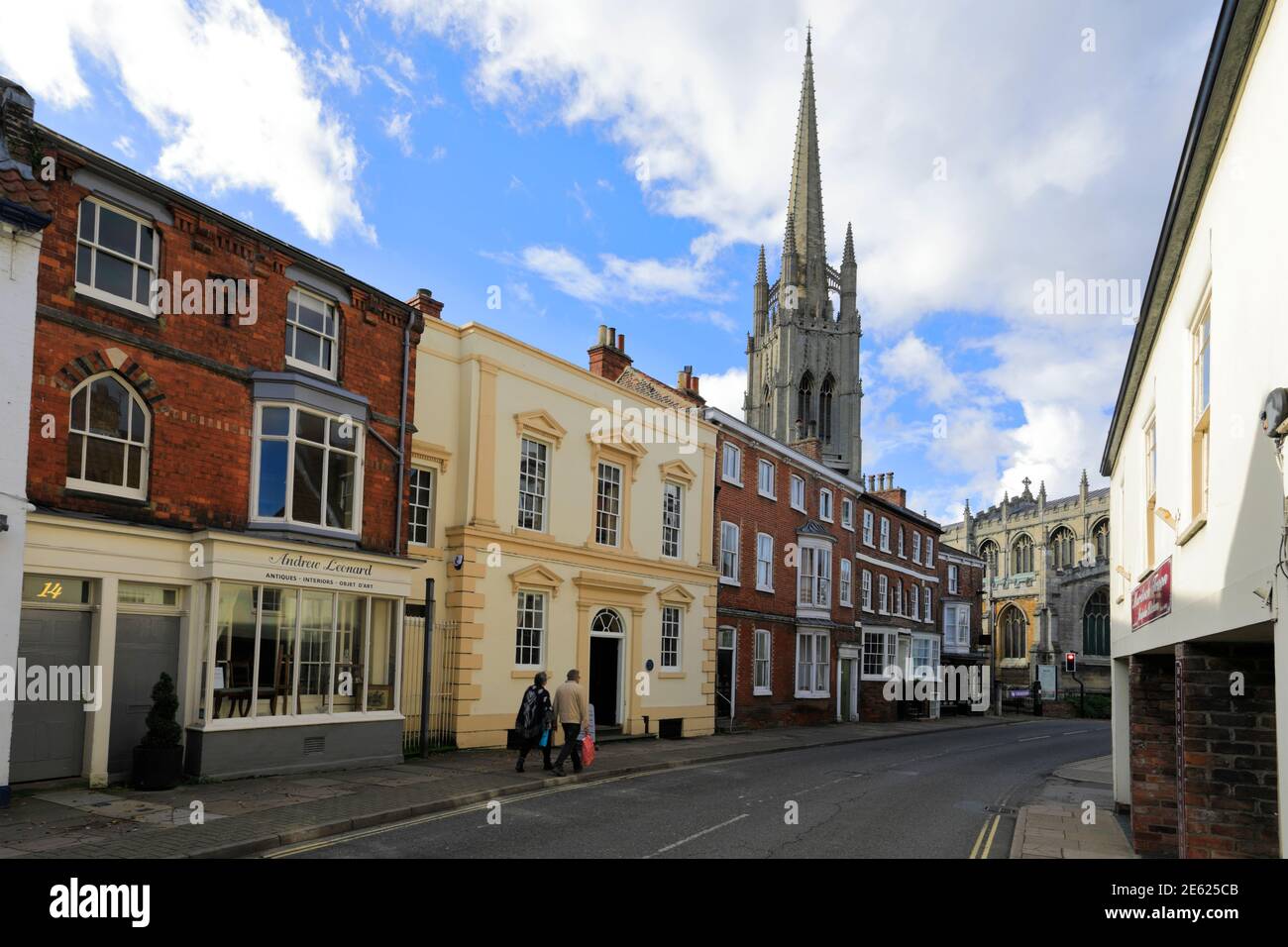 Louth town centre louth lincolnshire hi-res stock photography and images - Alamy