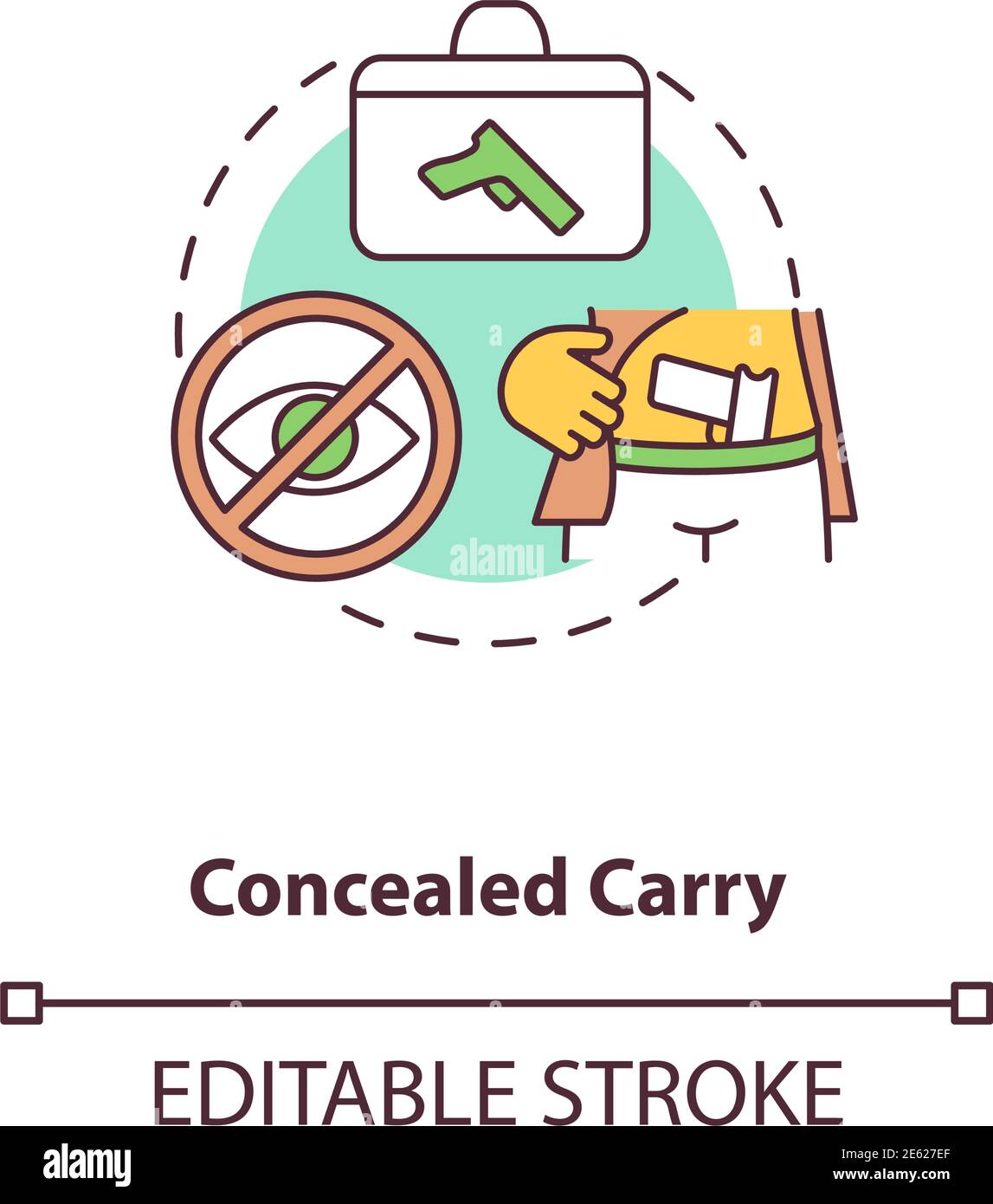 Conceal carry gun hi-res stock photography and images - Alamy