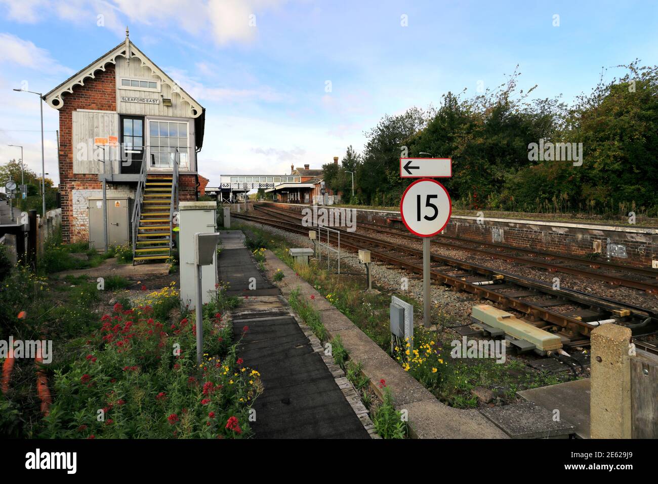 Transport electric rail railways trains travel british england signal ...