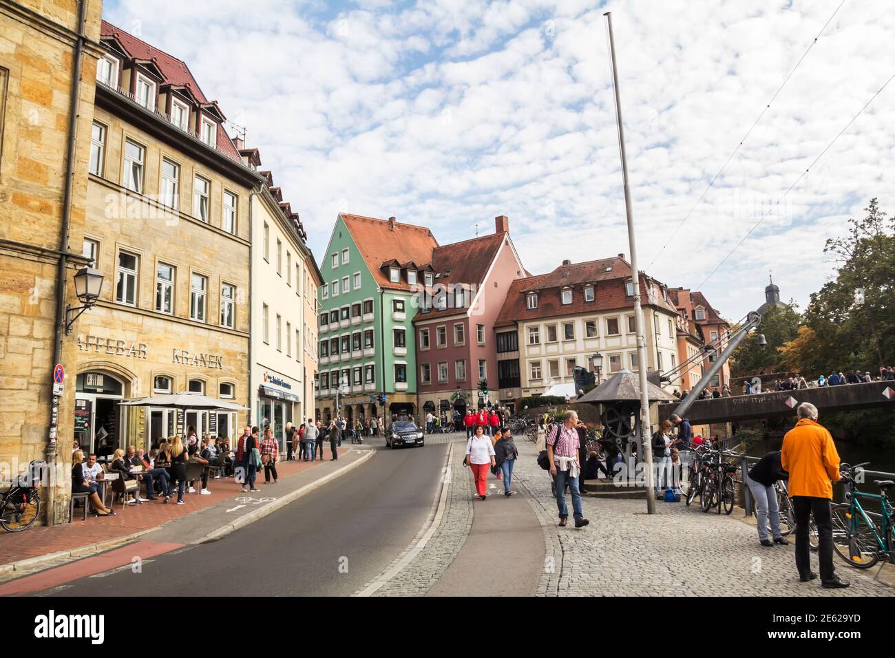 Historic city of Bamberg - 2015, that wasn't affected by the World War ...