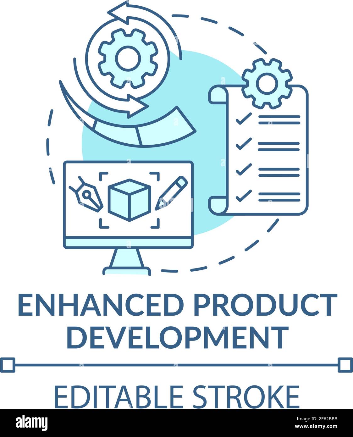 Enhanced cooperation Stock Vector Images - Alamy